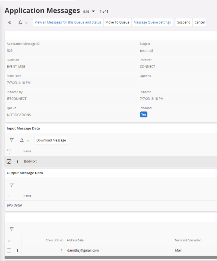 Send an Email using IFS Workflow – DSJ's Blog